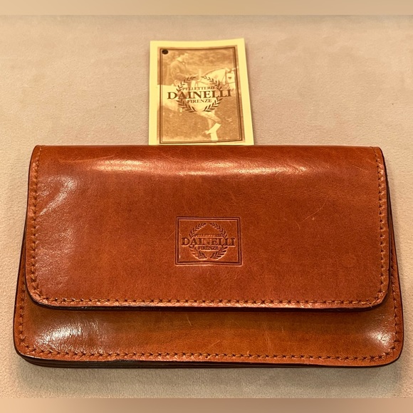 Dainelli | Bags | New From Firenze Italy Authentic Italian Leather ...